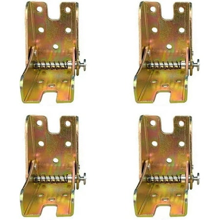 4 Packs 90 Degree Hinge self Locking Folding Hinge Lock Extended RV ...