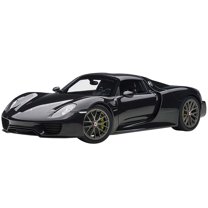 Autoart 12233 Pagani Huayra Gloss Black with Stripes & Silver Wheels 1 ...