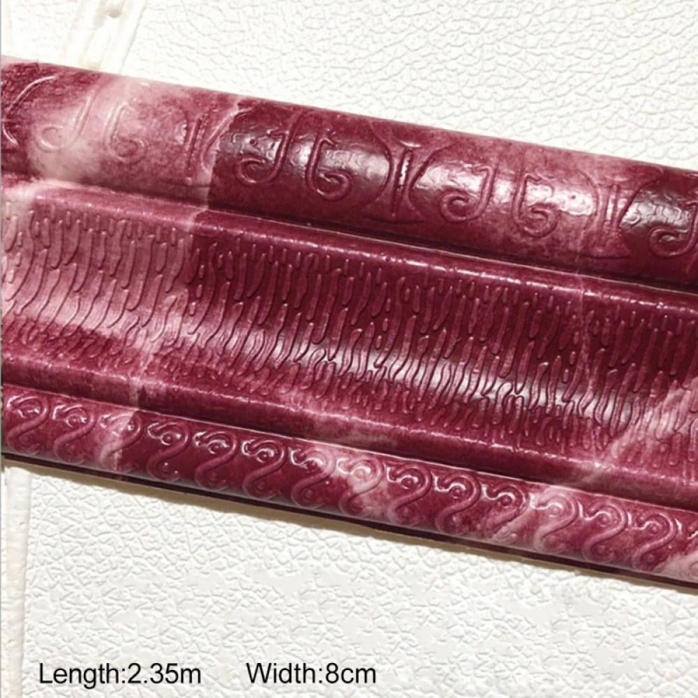Wall Edging Strip Self Adhesive 3D Border Waterproof Wall Decor ...