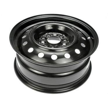 Steel Wheel - Black - 16 Inch - Compatible with 2007 - 2018 Nissan ...