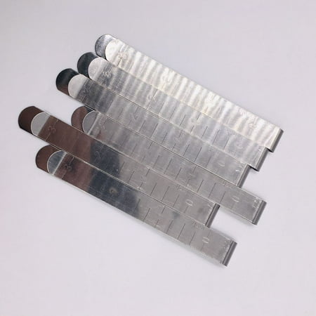 Tatum88 20 Pack Stainless Steel Hem Sewing Clips 3 Inch Measuring Ruler ...