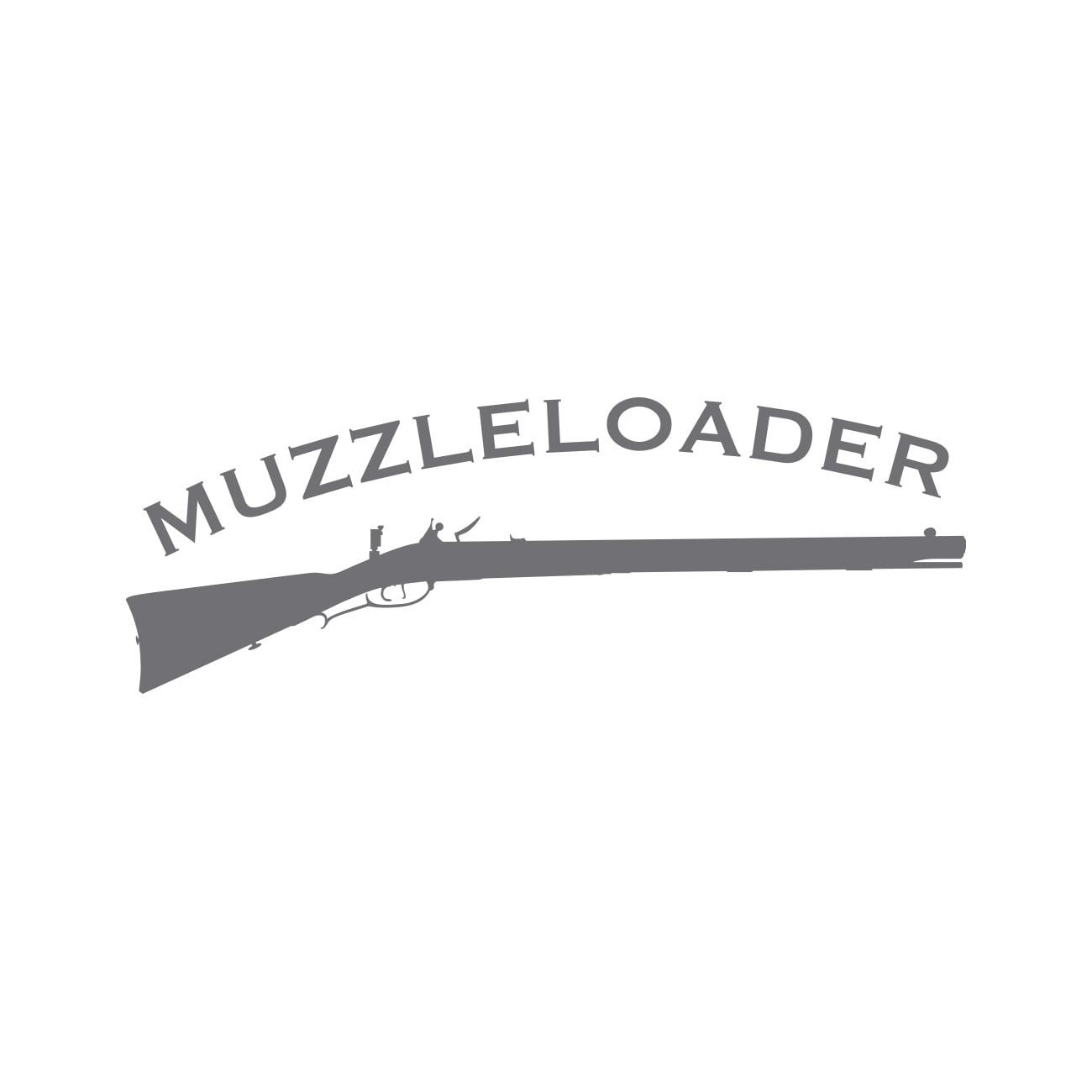 Muzzleloader Sticker Decal Die Cut - Self Adhesive Vinyl - Weatherproof ...