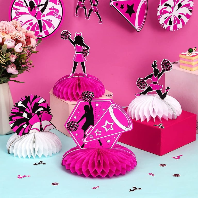 Cheerleading Table Centerpieces