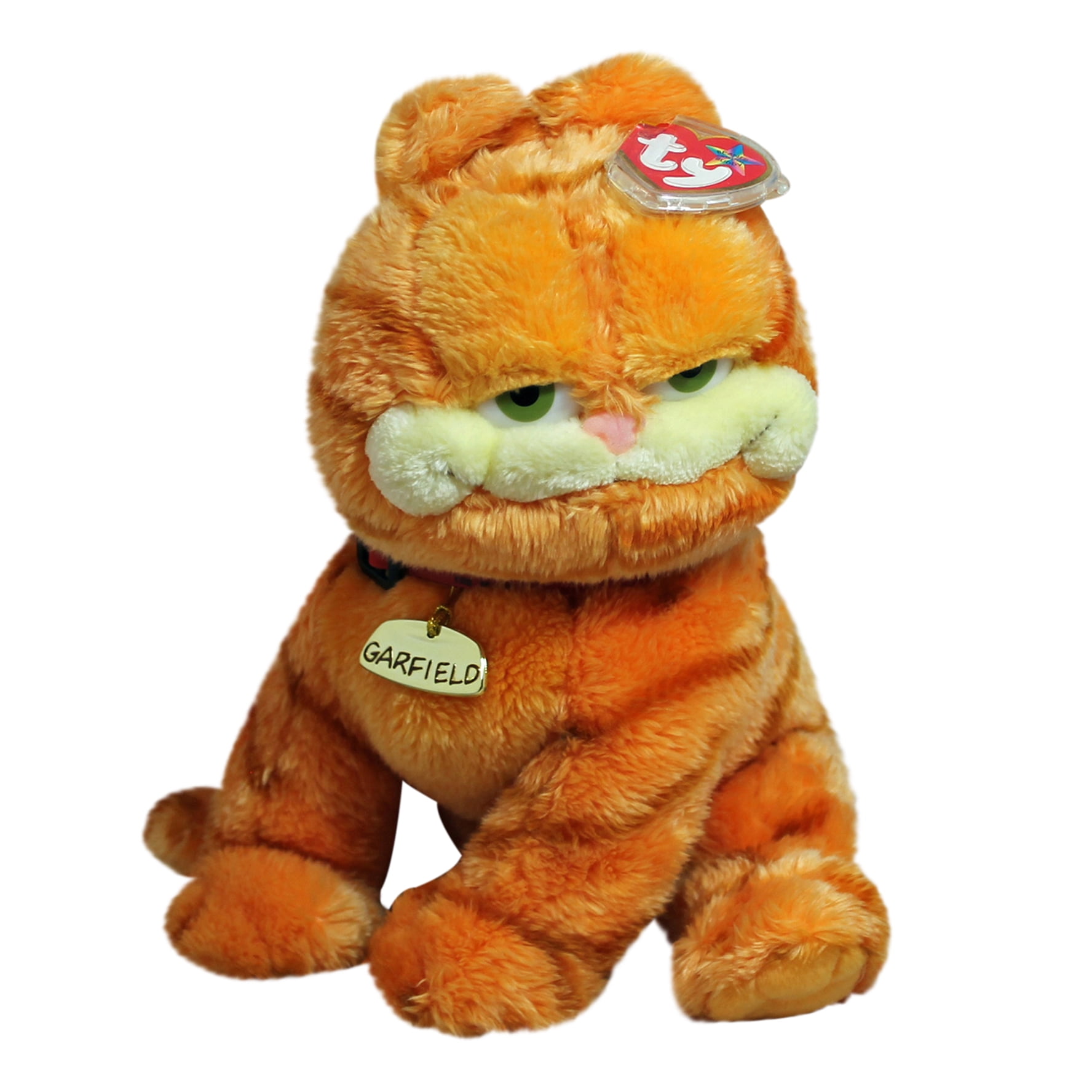 Ty Buddy: Garfield the Cat | Stuffed Animal | MWMT's - Walmart.com