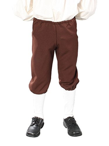 Alexanders Costumes Kids Knicker Pants, Brown, Large - Walmart.com