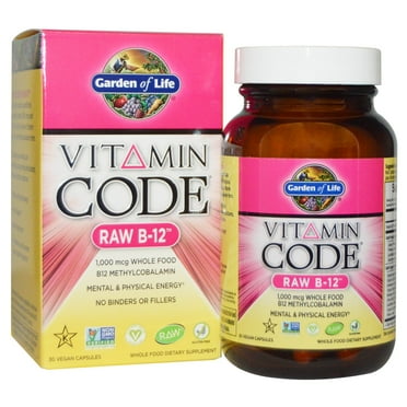 Garden of Life Vitamin Code Vitamin B Complex, 120 Capsules - Walmart.com