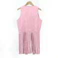 HNMKIU 60s 70s Western Fringe Vest Outfit Hippie Set for Girls Party ...