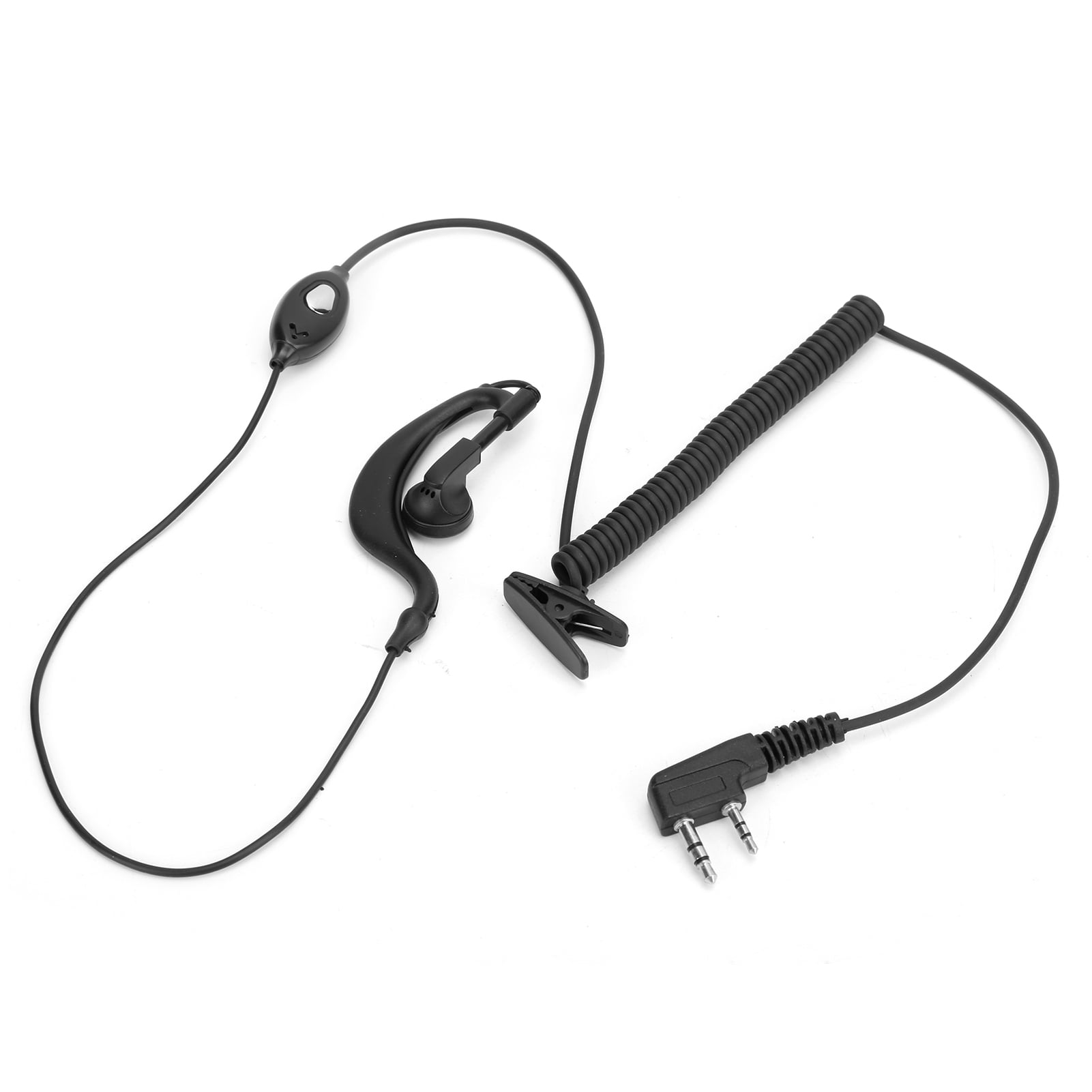 Talkie Earpiece, Distortion Free Intercom Earphone Built-in MIC ...