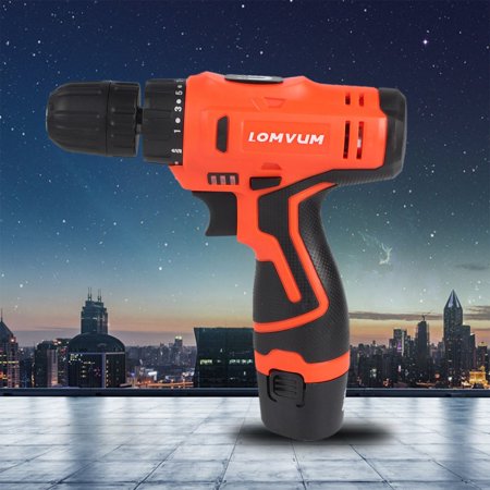 Clearance Sale LOMVUM 12V Electric Drill Waterproof Rechargeable ...