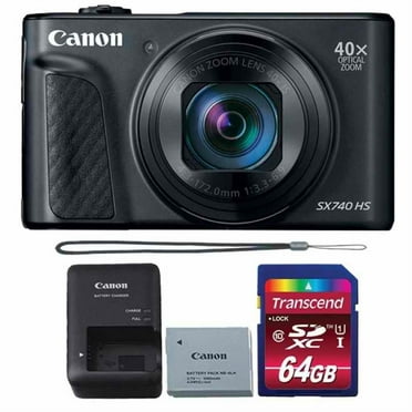 Canon PowerShot SX740 HS 4x 20.3 Megapixel CMOS Digital Camera, New ...