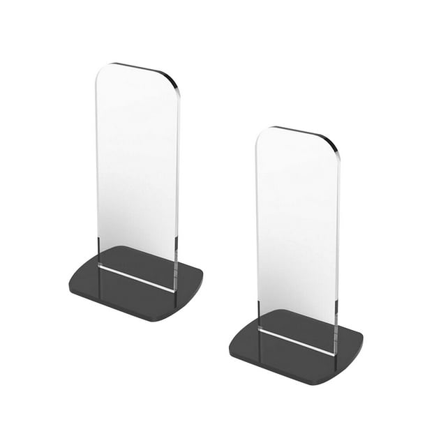 jinwen 2 Pieces Boxing Glove Display Rack Acrylic Gloves Holder for ...