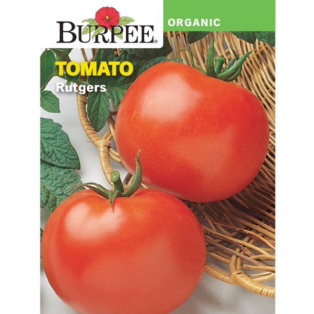 Burpee Organic Rutgers Tomato Vegetable Seed, 1-pack - Walmart.com ...
