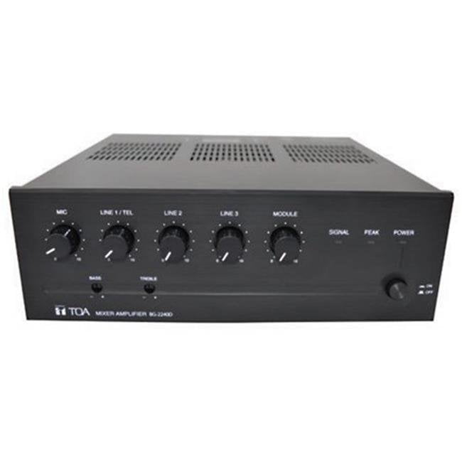 TOA Electronics TOA-BG-2240D-AM 5-Input Mixer 240W & 70V Class D Power ...