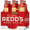 Redd's Hard Apple Beer, 6 Pack, 12 fl oz Glass Bottles, 5.0% ABV ...