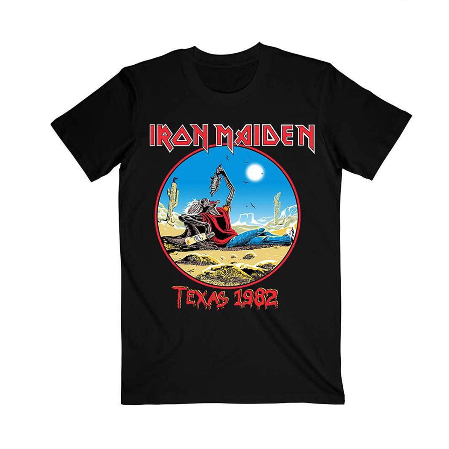 Click here for Iron Maiden Adult The Beast Tames Texas T-Shirt L prices