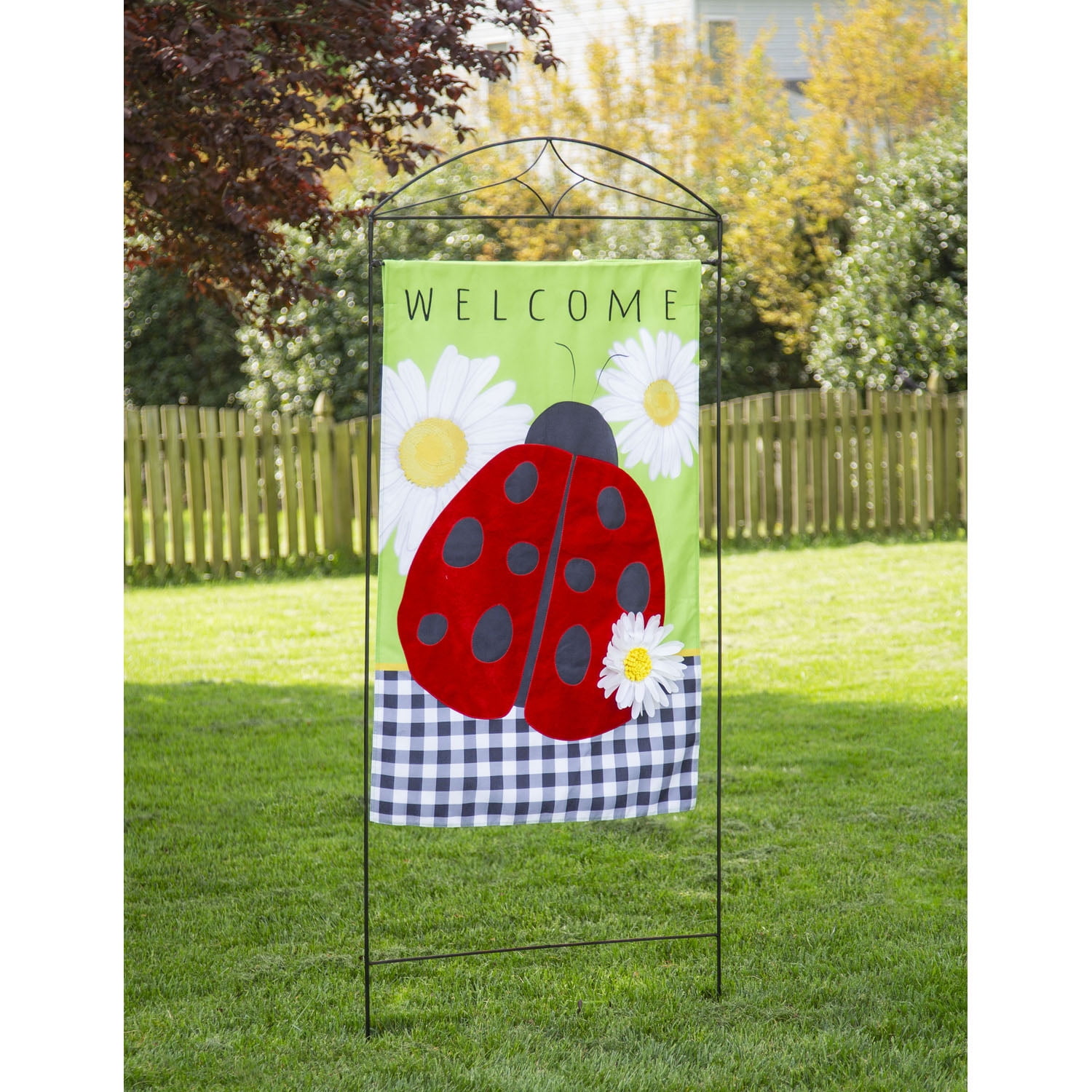 Large Garden Flag Arbor | Fasci Garden