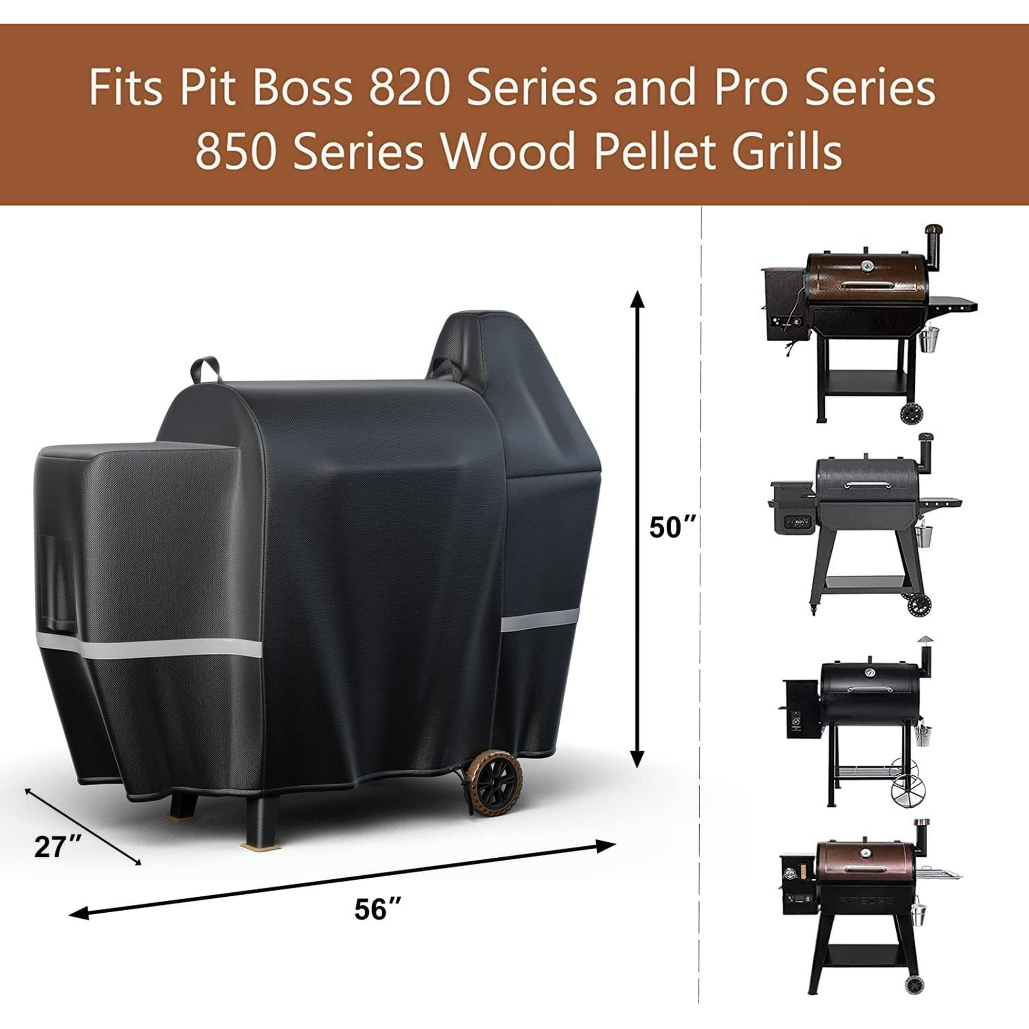 Grisun Grill Cover For Pit Boss Pro Series 850, 820 Deluxe, 46% OFF