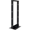 NavePoint 25U 2 Post Open Frame Server Rack for 19 Inch Equipment, AV ...