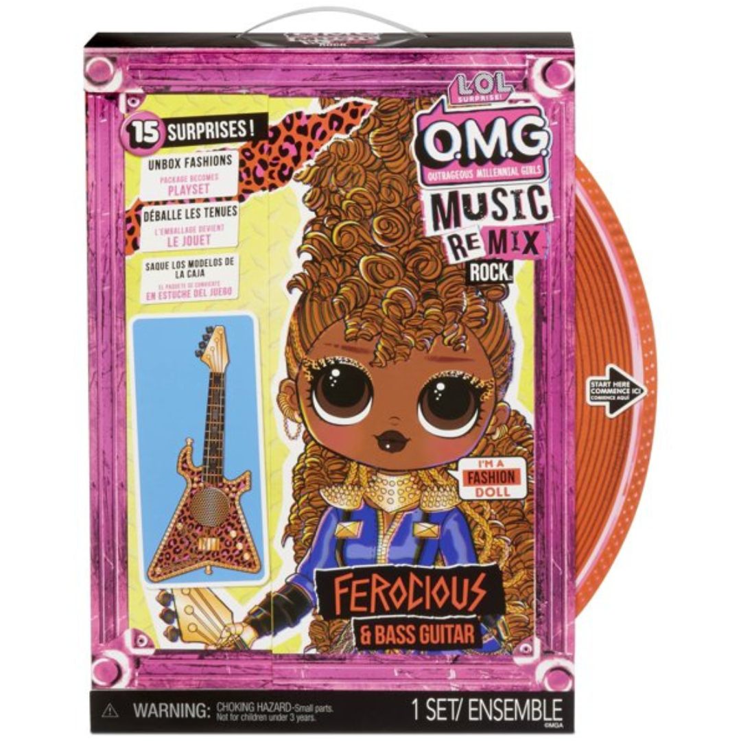 L.O.L. Surprise! O.M.G. Remix Rock Ferocious LOL Surprise! IGA - 157 ...