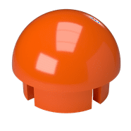 FORMUFIT F114ECT-WH-10 PVC Table Cap, Furniture Grade, 1-1/4" Size ...