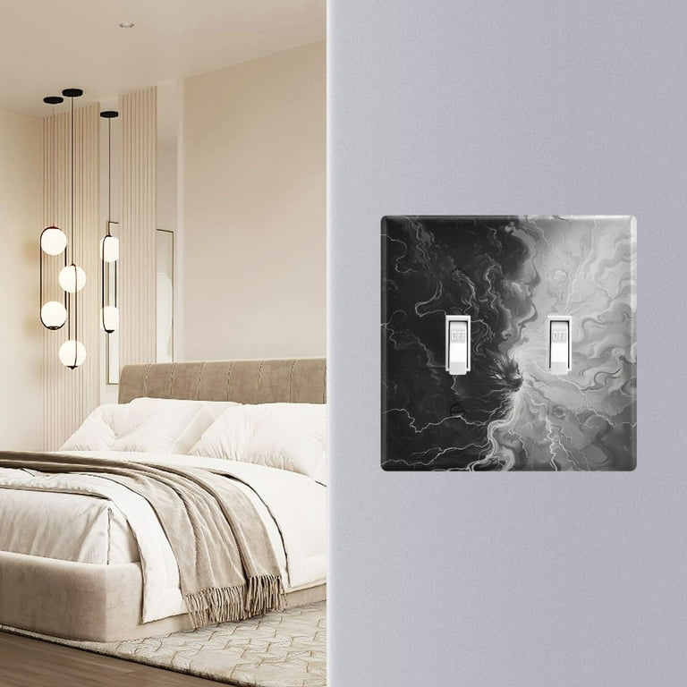 Black Light Switch Plates