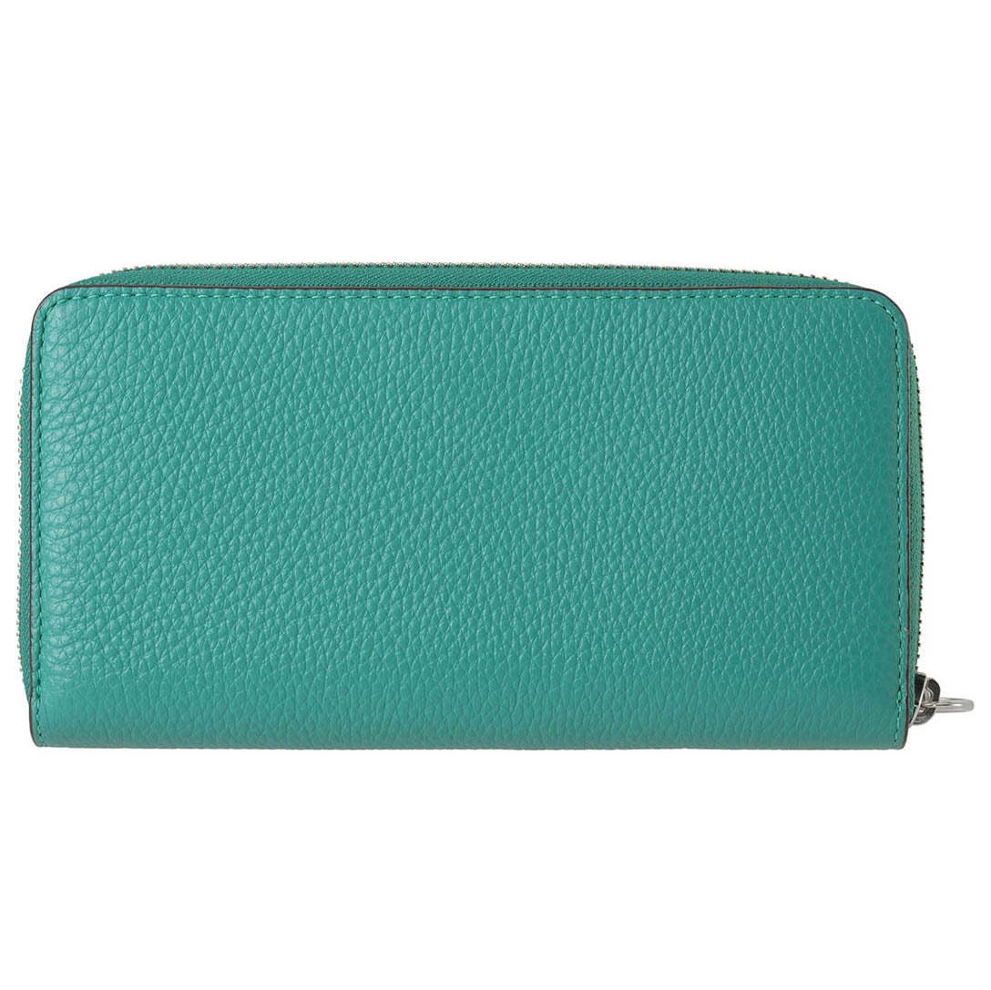 Coach Women's Long Zip Around Wallet With Wild Strawberry Coach Women's Long Zip Around Wallet With Wild Strawberry