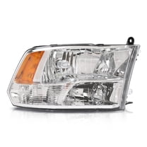 Headlight Assembly W/ Bulbs Chrome Right Side Fit for Dodge Ram 1500 ...
