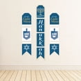 Big Dot of Happiness Happy Hanukkah - Hanging Vertical Paper Door ...