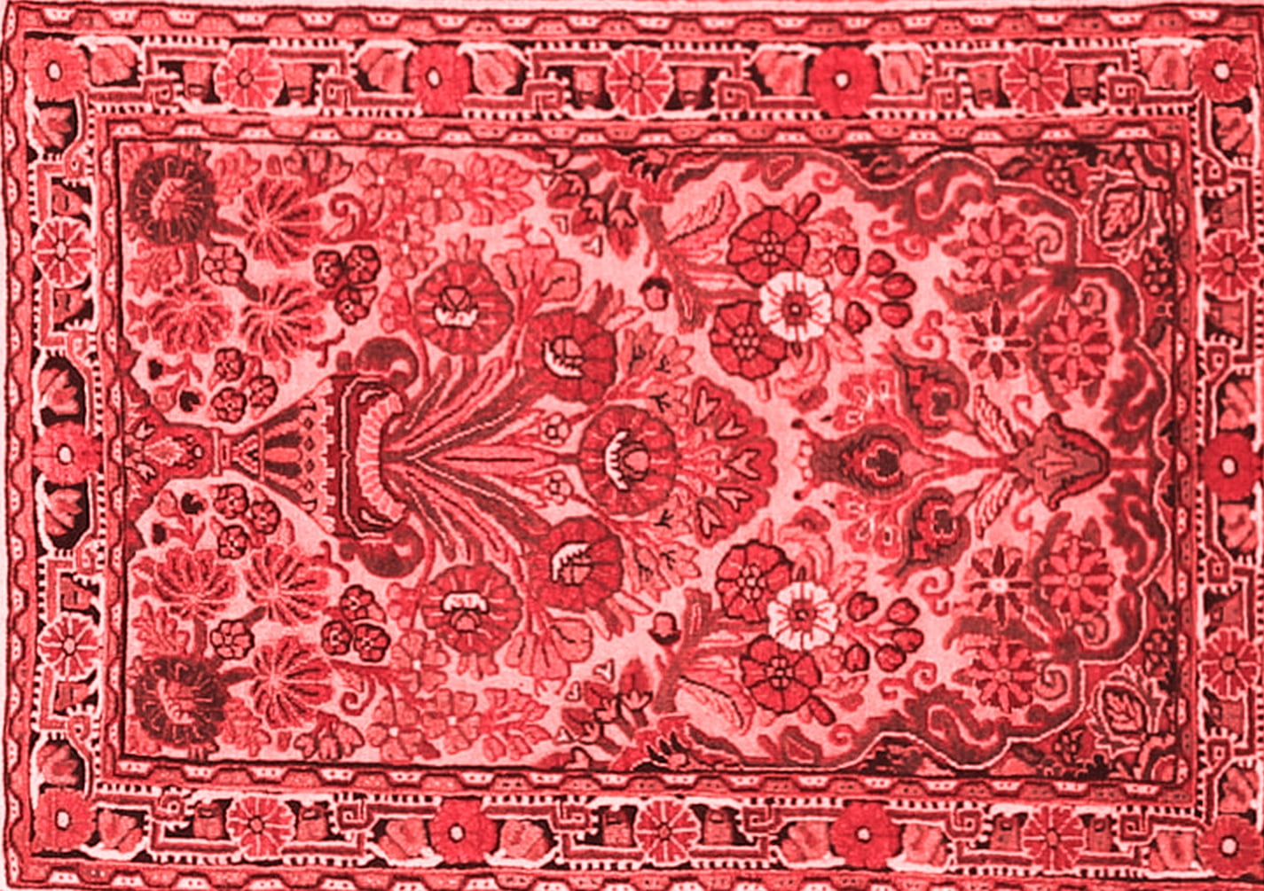 Ahgly Company Indoor Rectangle Persian Red Traditional Area Rugs, 7' x ...