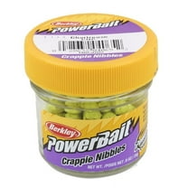 Berkley PowerBait Crappie Nibbles, Chartreuse - Walmart.com
