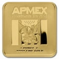 1 oz Gold Square Bar - APMEX (Encapsulated w/Assay) - Walmart.com