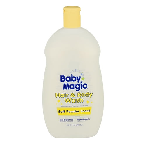 Baby Magic Hair And Body Wash Soft Powder Scent, 16.5 Oz, 3 Pack ...