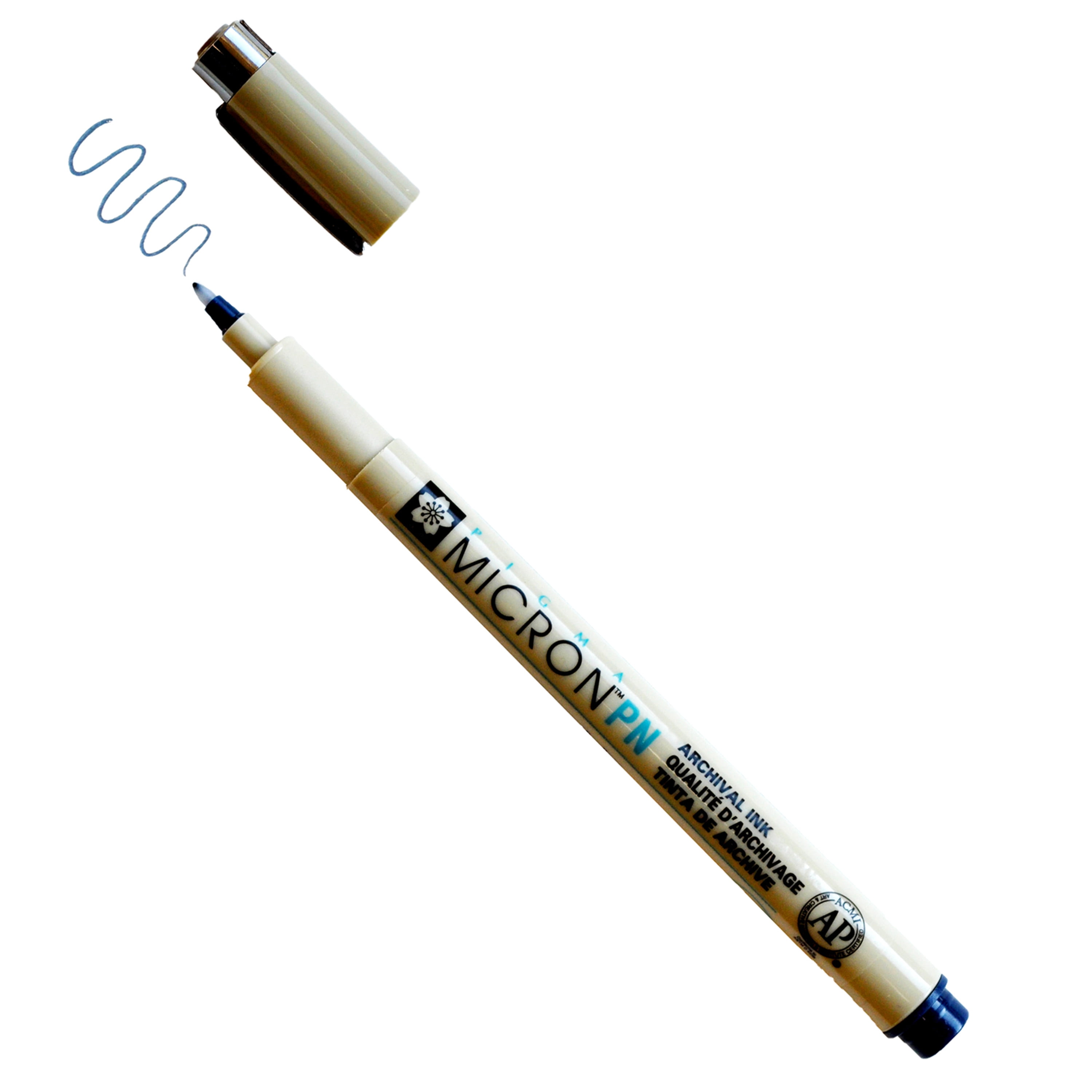 Sakura Pigma Micron PN Plastic Nib Pen, Blue/Black - Walmart.com