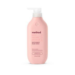 method Body Wash Pure Peace 28oz with Peony Rose Water Pink Sea Salt ...