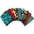 10 Fat Quarters - High Quality Cotton, Southwestern Aztec Tribal ...