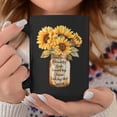 Blessed By God Loved By Jesus Sunflower Bouquet Coffee Mugs - Walmart.com