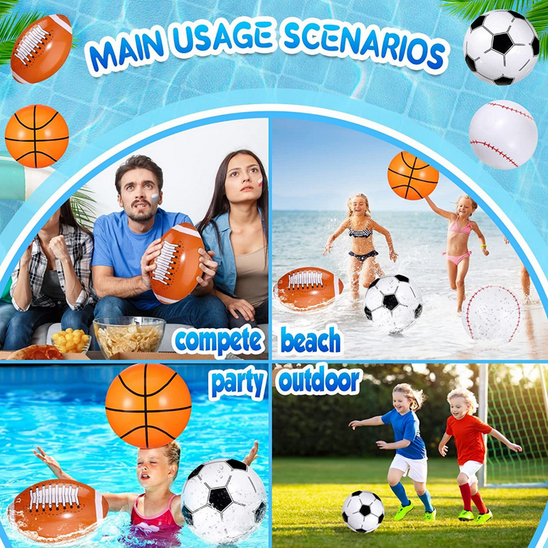 Sports Balls Collage Png