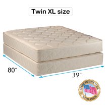Dream Solutions USA Twin XL Pillow Top Mattress & Box Spring Set, 10 inch Firm - Walmart.com
