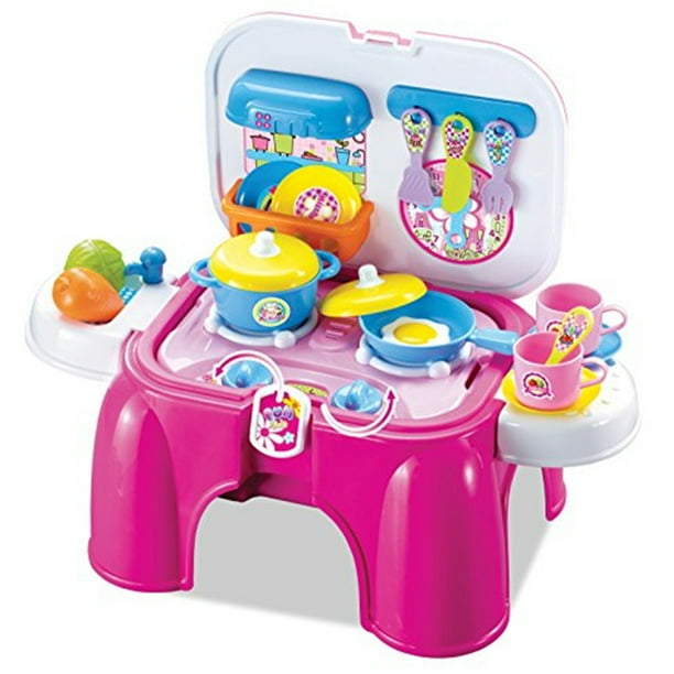 Berry Toys My First Portable Play and Carry Kitchen / Bench Play Set ...