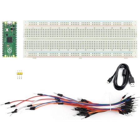 Ingcool Raspberry Pi Pico Starter Kit, Microcontroller Board Based on RP2040 Chip, Dual-Core ARM ...