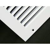 Truaire Stamped Face Return Air Grille, 24 In. X 18 In., White ...