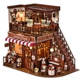 DIY Dessert House Miniature Dollhouse Kit w/ LED Light - 1:24 Scale ...