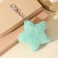 Giaone Mini Plush Five-pointed Star Keychain Cute Pendant Keyring ...