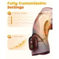 Shoulder Massager, Cordless For Pain Relief Deep Tissue With Adjustable ...