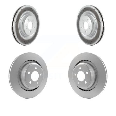 Front Rear Coated Disc Brake Rotors Kit For Dodge Charger Chrysler 300 ...