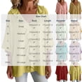 Ailaofu Women's Summer Three Quarter Sleeve V Neck Top, Solid Color ...