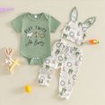 CAUYDY Baby Boys Clothes Infant Boy Short Sleeved Bodysuit Set Newborn ...