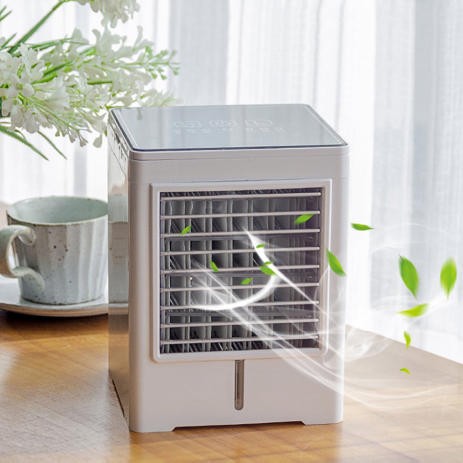 USB Chiller, Home Small Desktop Dormitory Desk Mini Air Conditioning ...