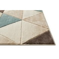 Well Woven Ruby Clark Area Rug - Modern Geometric Design - Walmart.com