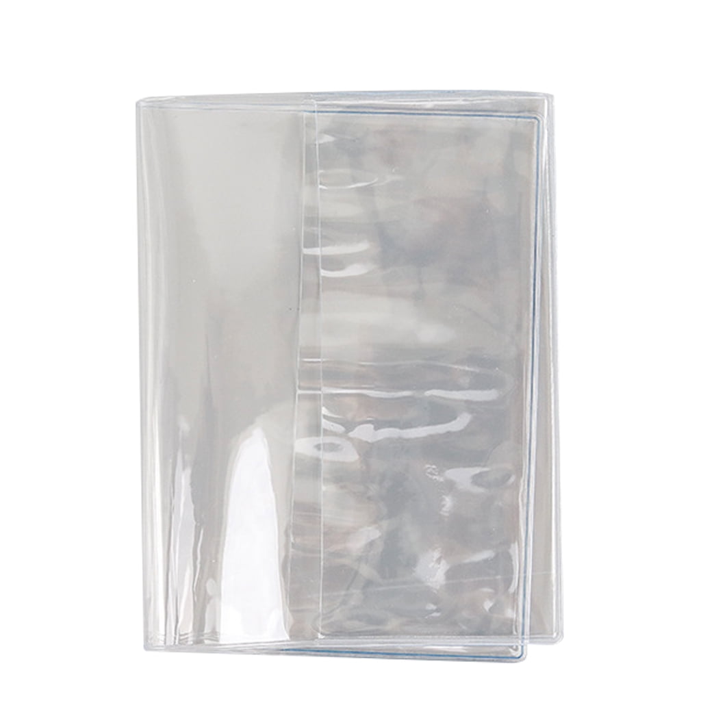 Clear PVC Notebook Cover Fit for Majority Loose-leaf Notepad Scrapbook ...
